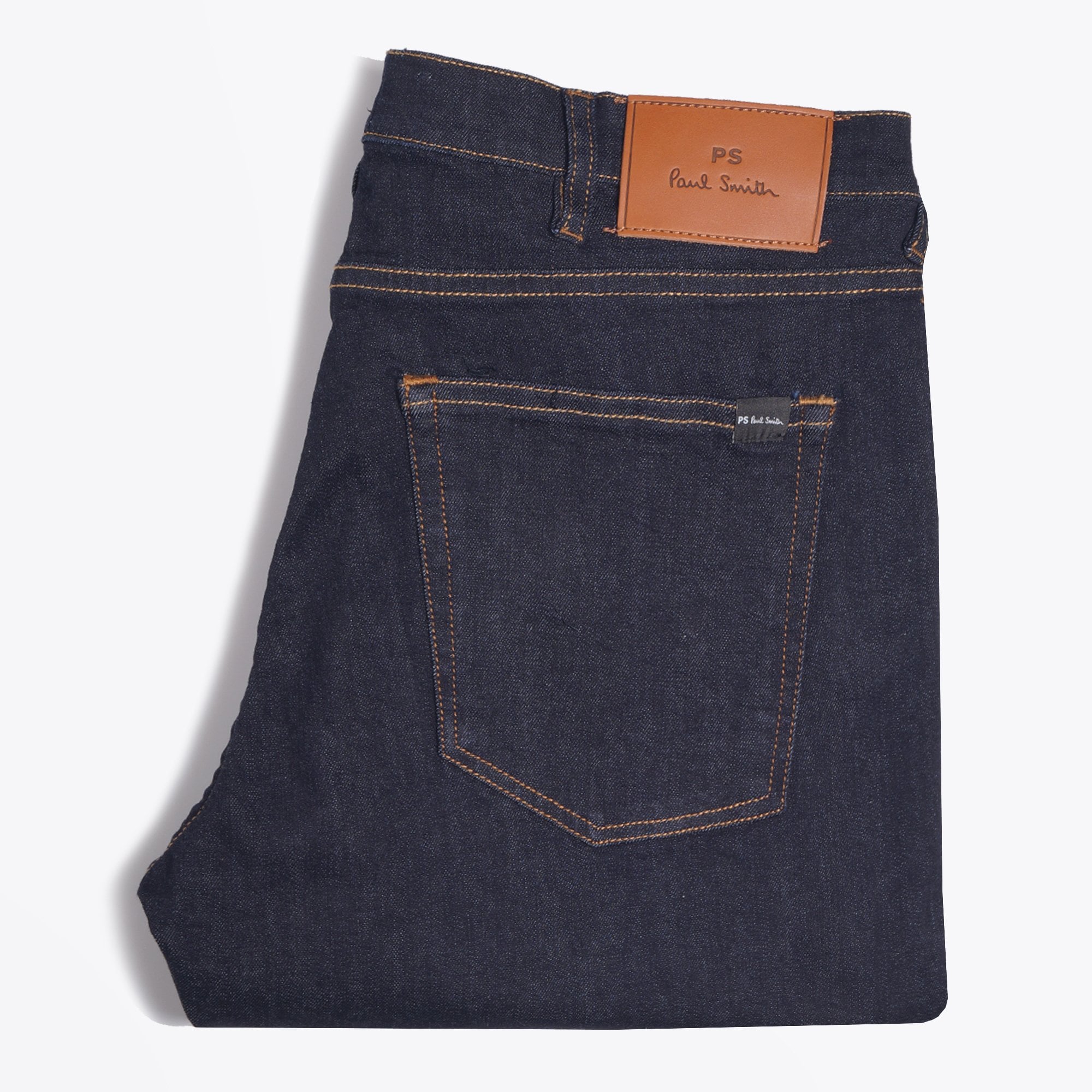 Paul Smith - - Tapered Organic Cotton Reflex Jeans - Dark Wash – MR ...