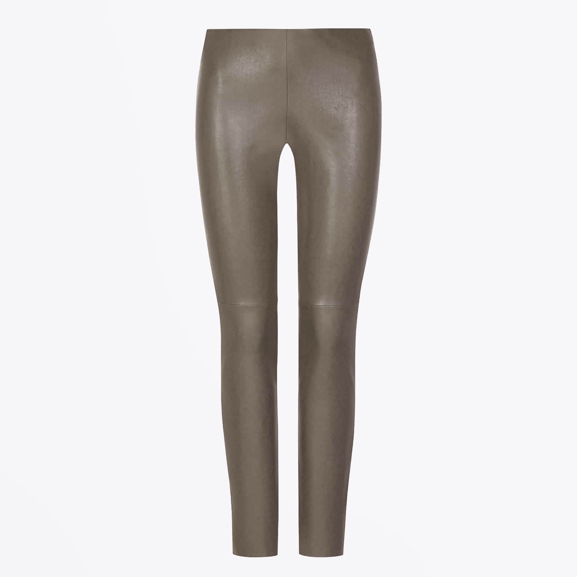 Cambio - - Randa Vegan Leather Trousers - Taupe – MR & MRS STITCH.COM
