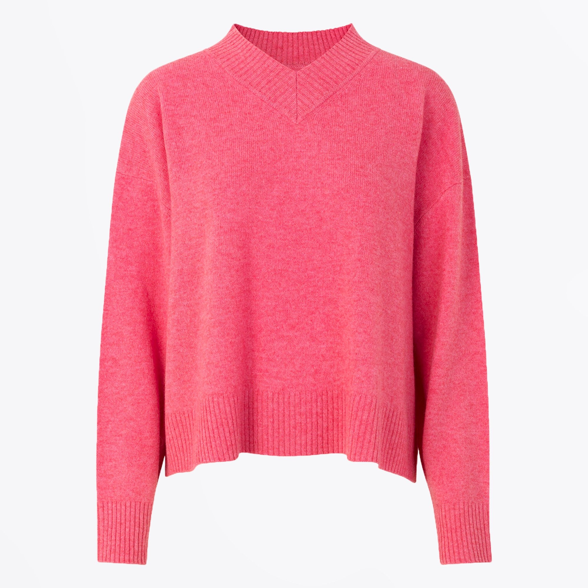 Samsoe & Samsoe - - Amaris V Neck Knit - Honeysuckle – MR & MRS STITCH.COM