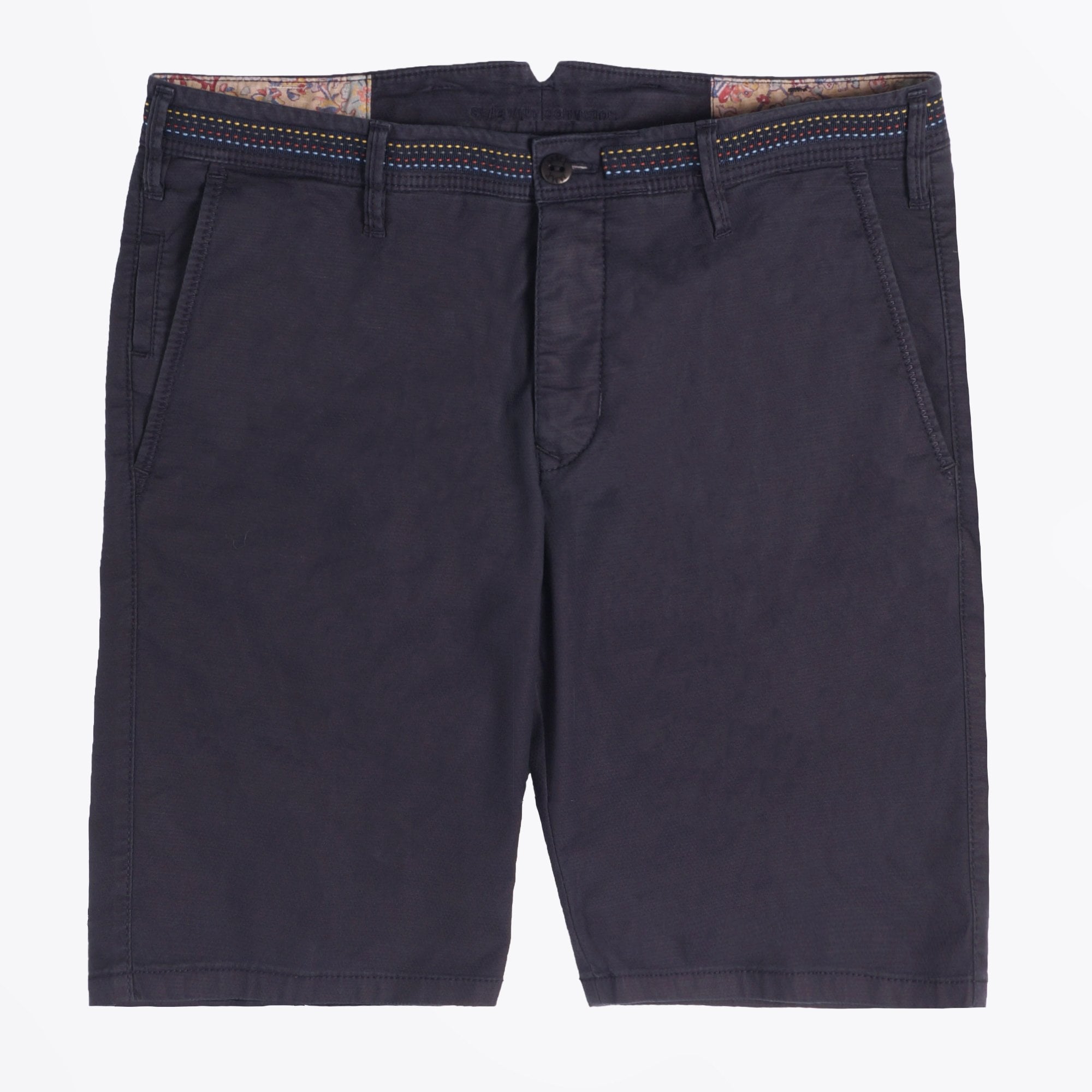 MMX - - B-Tigris - Slim Textured Shorts - Navy – MR & MRS STITCH.COM