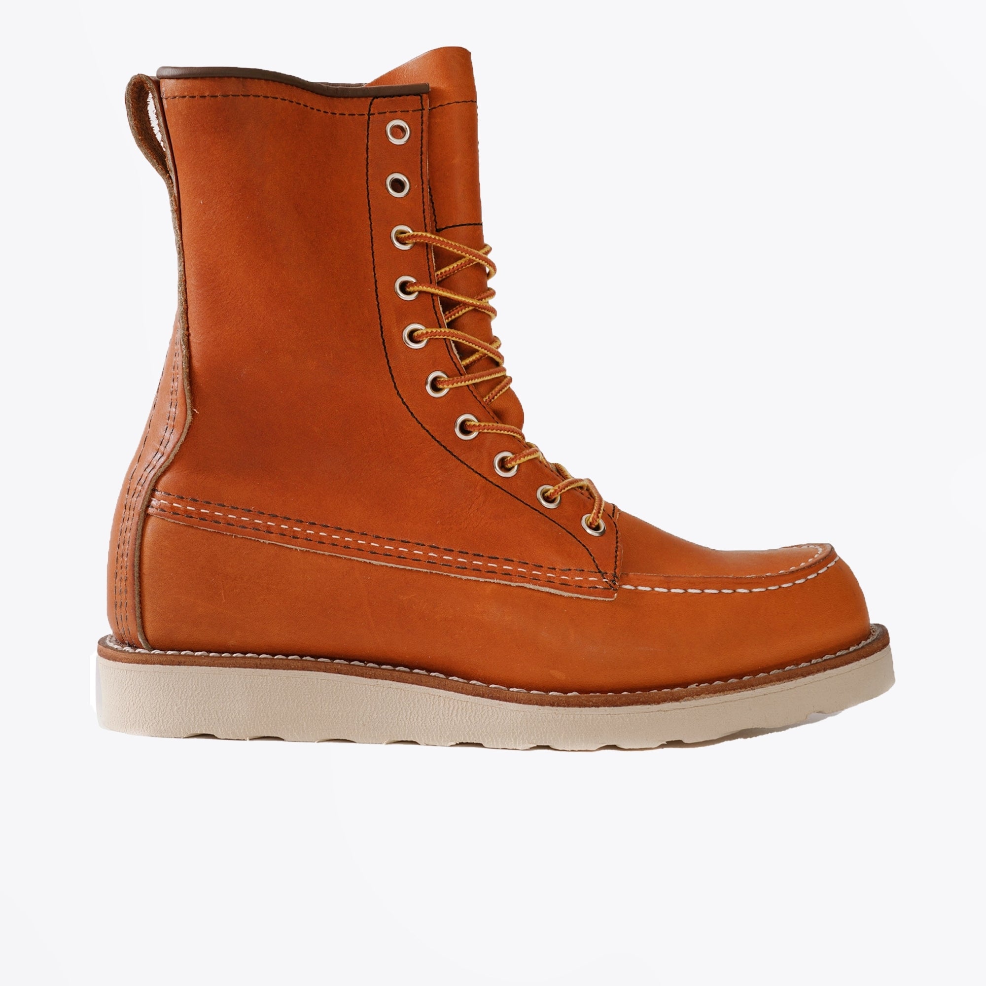 Red Wing - - 877 - Classic Moc 8-Inch Boots - Oro Legacy Leather – MR ...