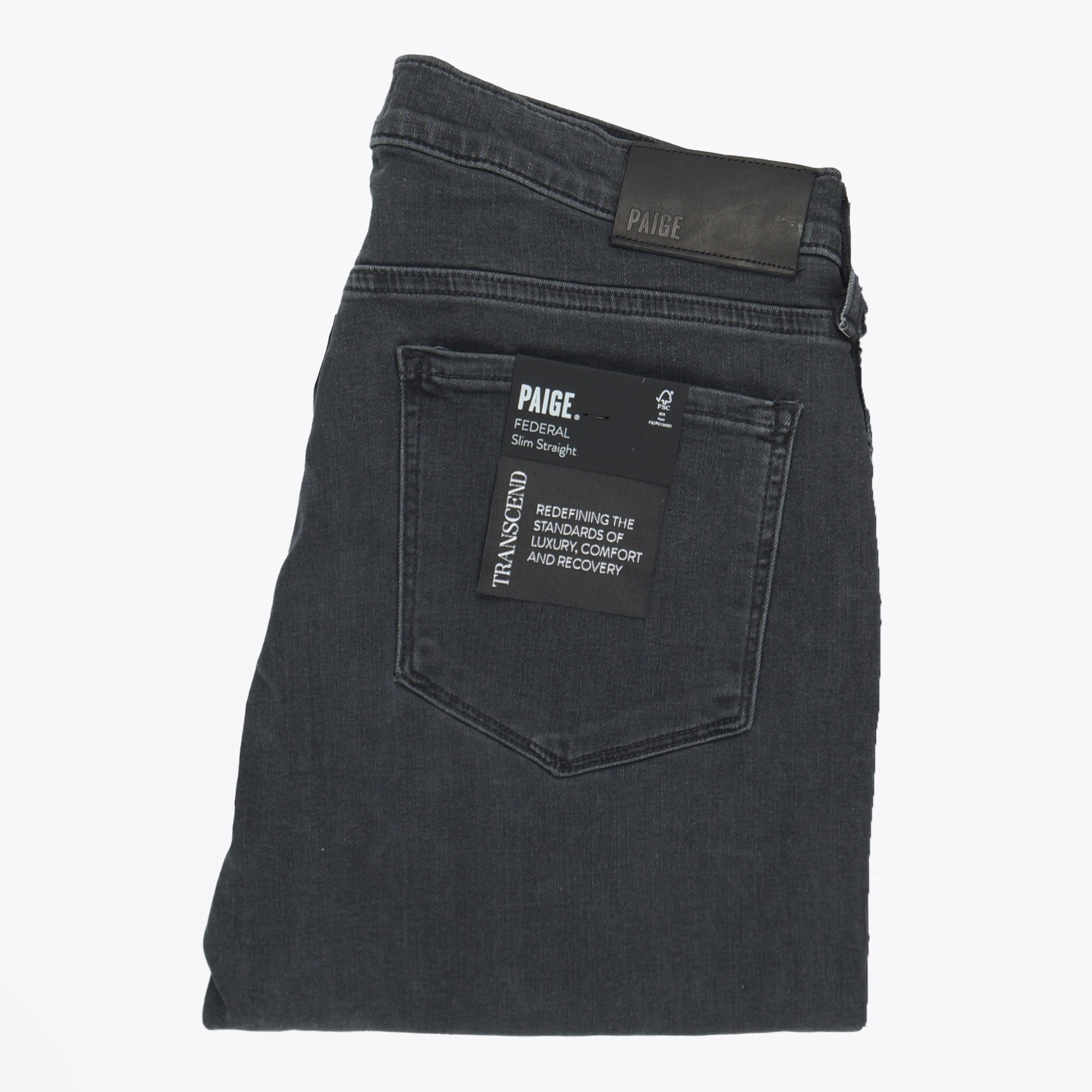 Paige - - Federal Slim Straight Jeans - Edgar – MR & MRS STITCH.COM