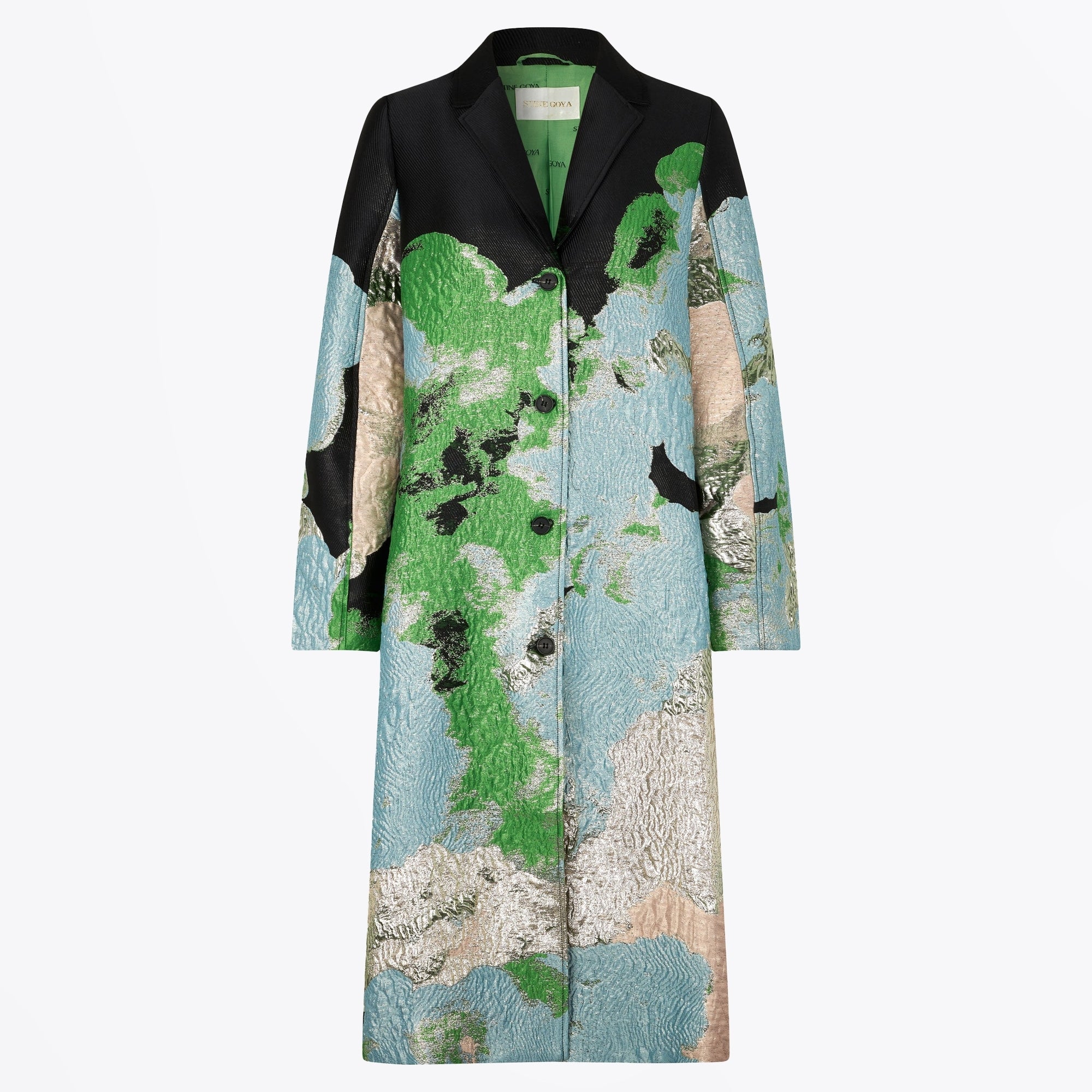 Stine Goya - Cornelia Woven Jacquard Coat - Clouds – MR & MRS STITCH.COM