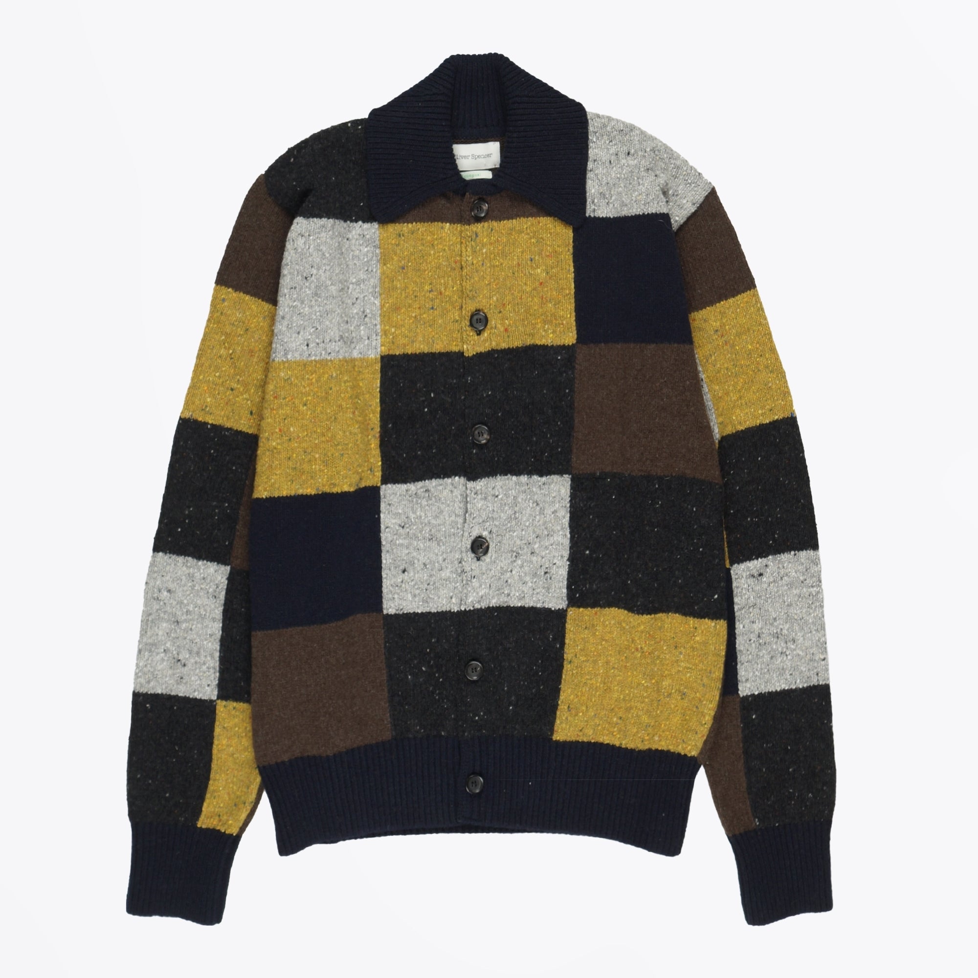 Oliver Spencer - - Britten Cardigan - Loftus Multi – MR & MRS STITCH.COM