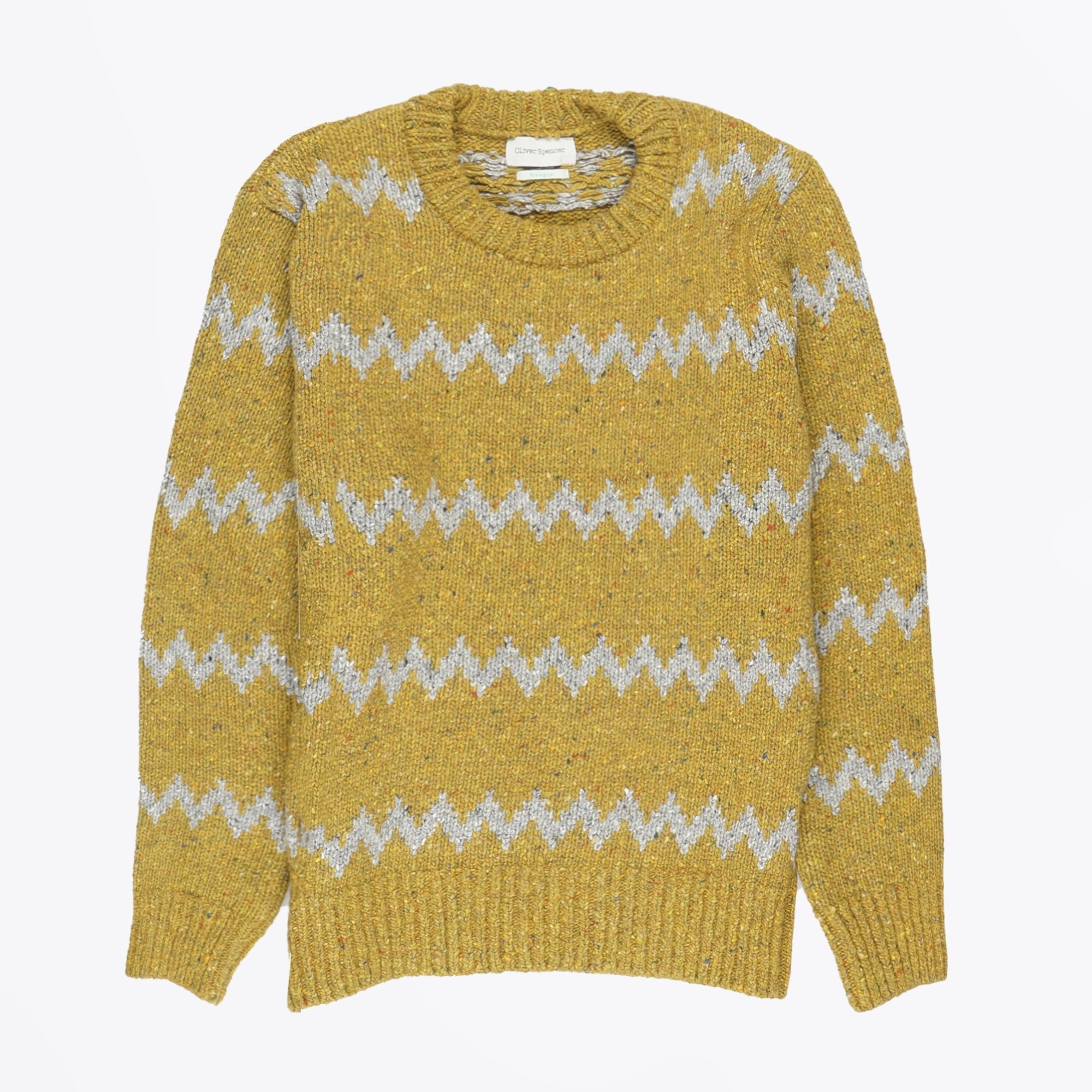 Oliver Spencer - Blenheim Knit - Pollard Yellow – MR & MRS STITCH.COM