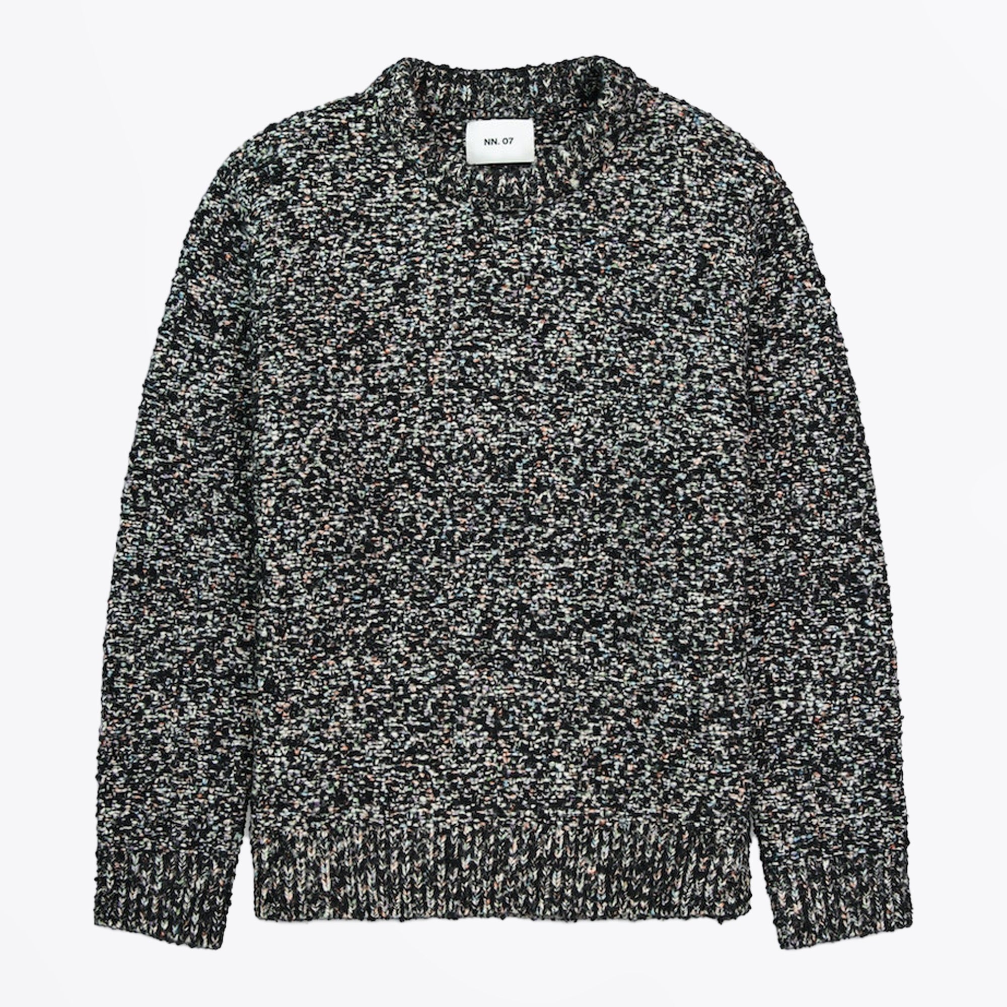 NN07 - - Jason Sweater - Black Melange – MR & MRS STITCH.COM