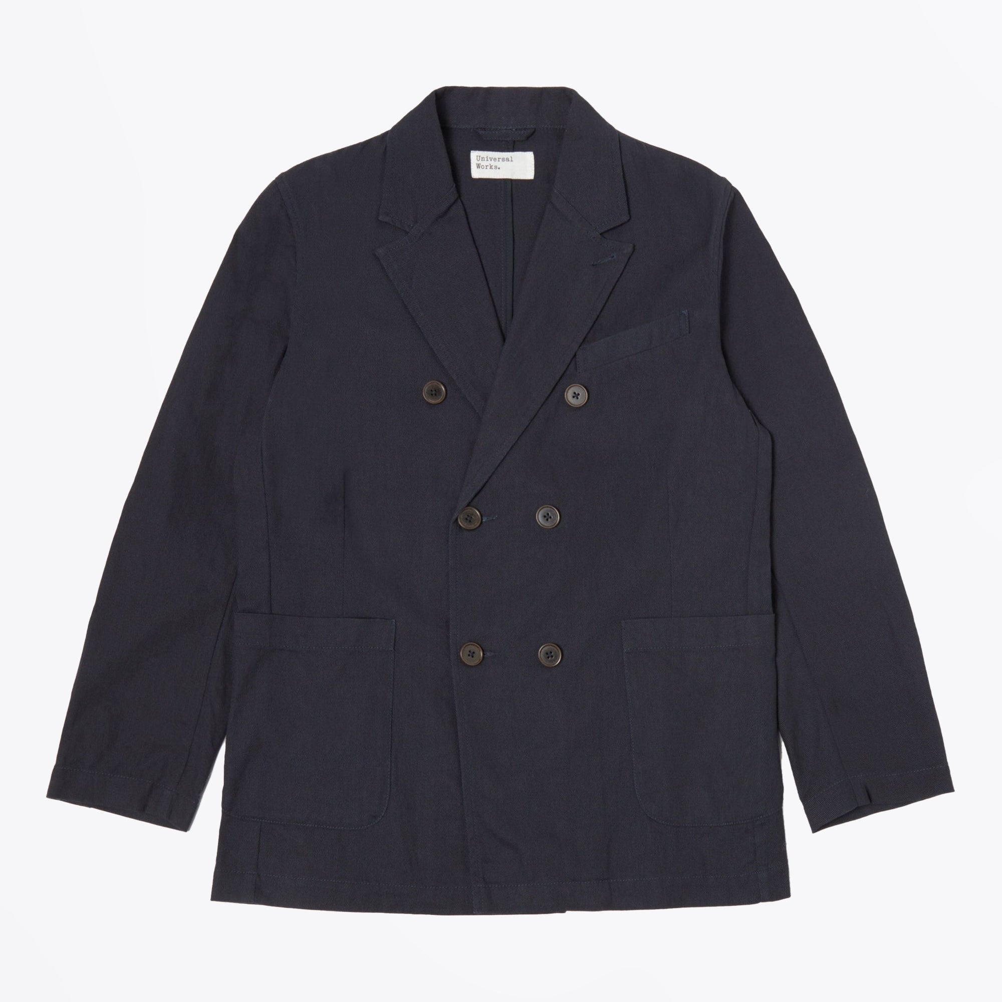 Universal Works - - Manor Jacket Winter Twill - Navy – MR & MRS STITCH.COM