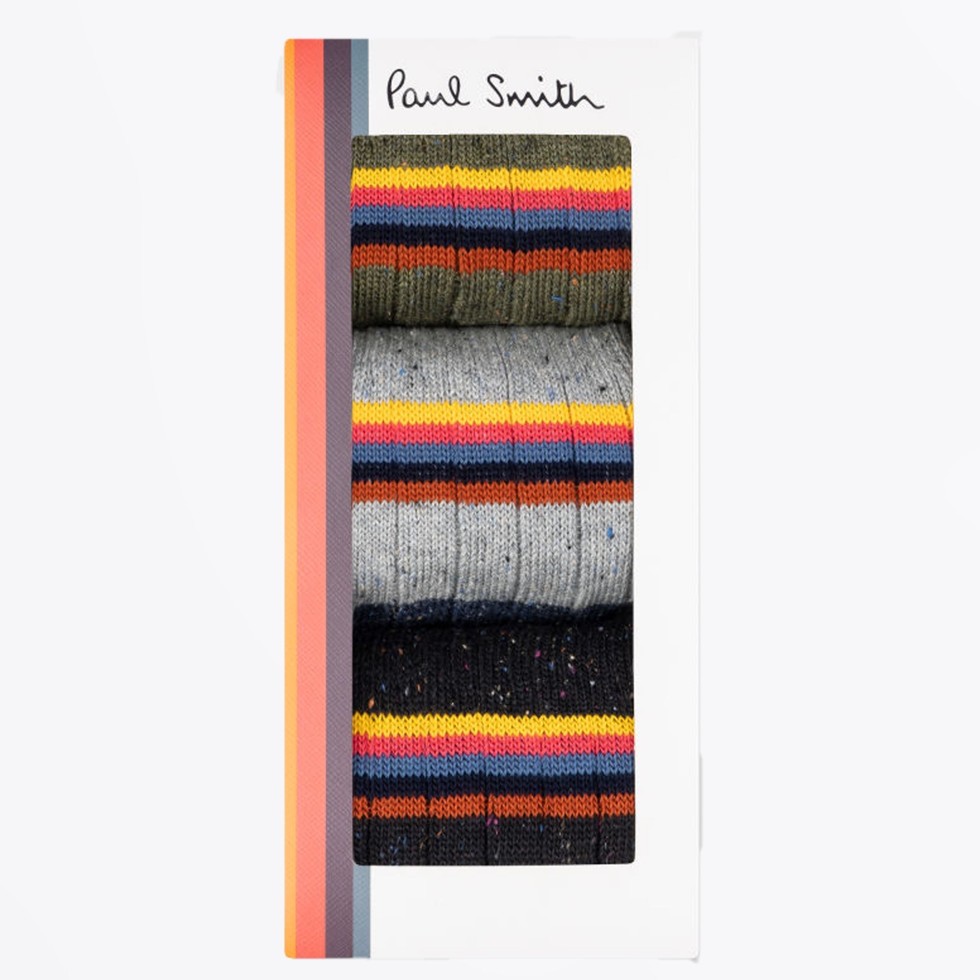 Paul Smith - - 3 Pack Devon Socks - Multi – MR & MRS STITCH.COM