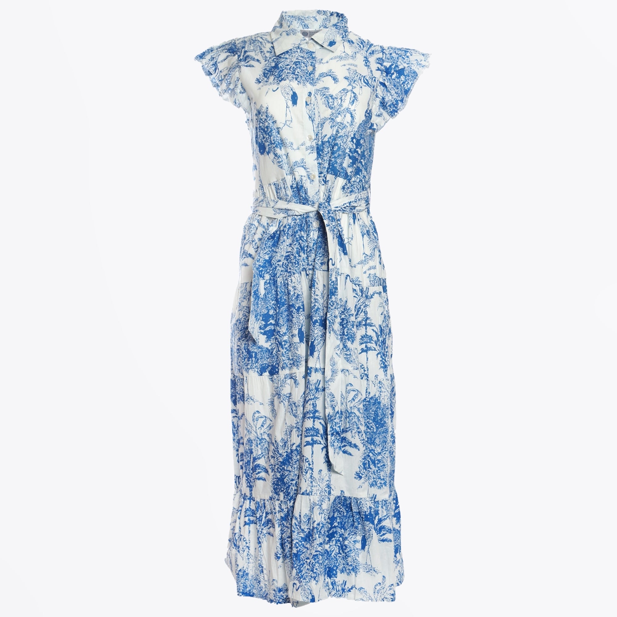 Handprint Dream Apparel - - Longbeach Dress - Blue Sketch – MR & MRS ...