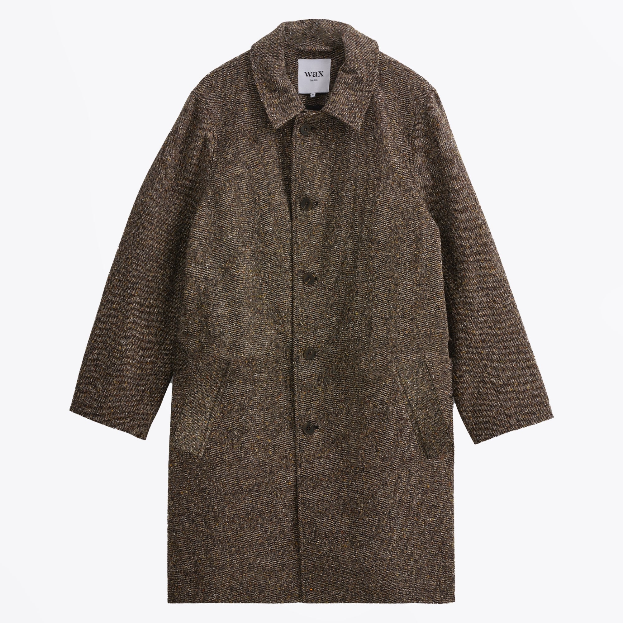 Wax London - - Stan Tweed Fleck Coat - Brown – MR & MRS STITCH.COM