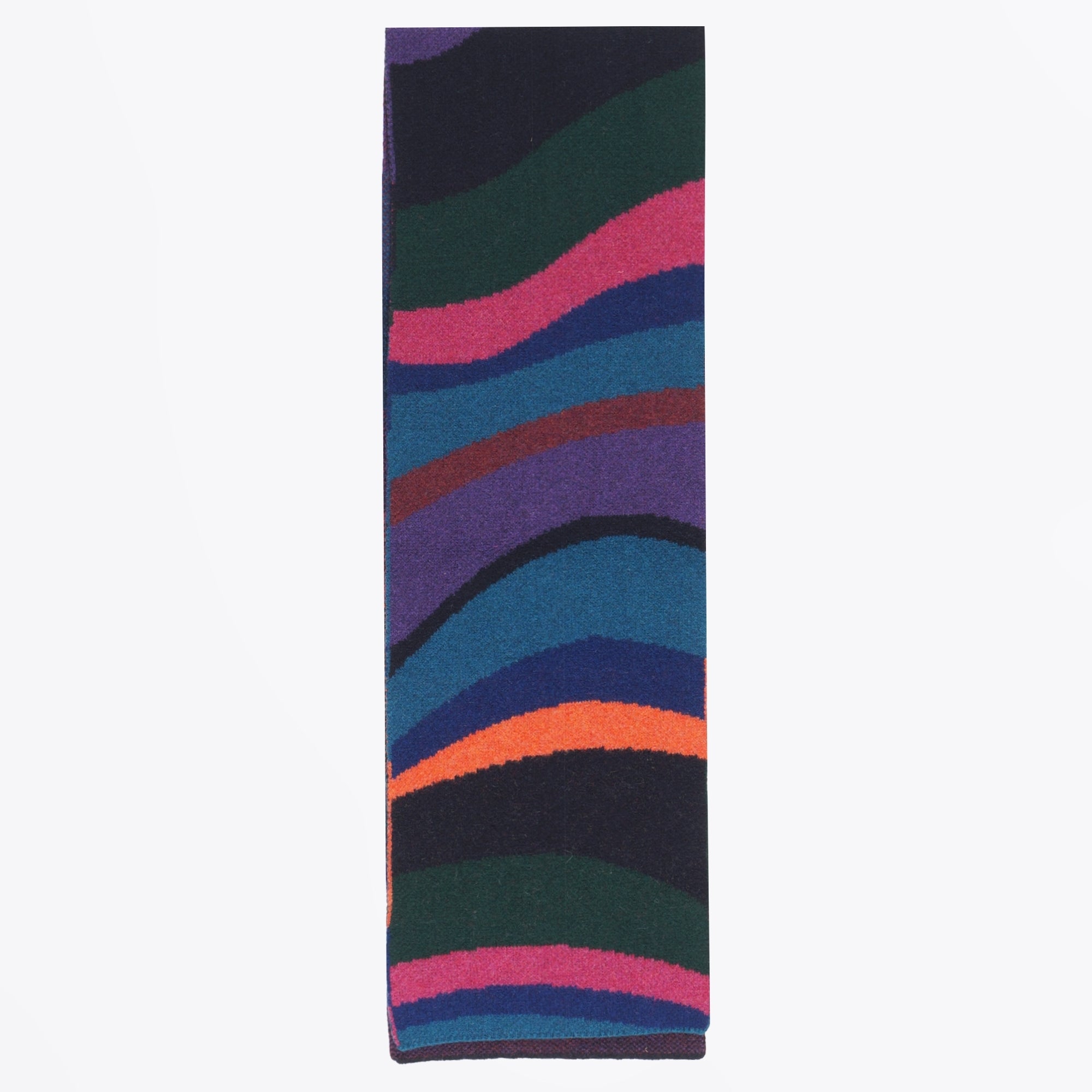Paul Smith - Knit Swirl Lamswool Scarf - Navy – MR & MRS STITCH.COM