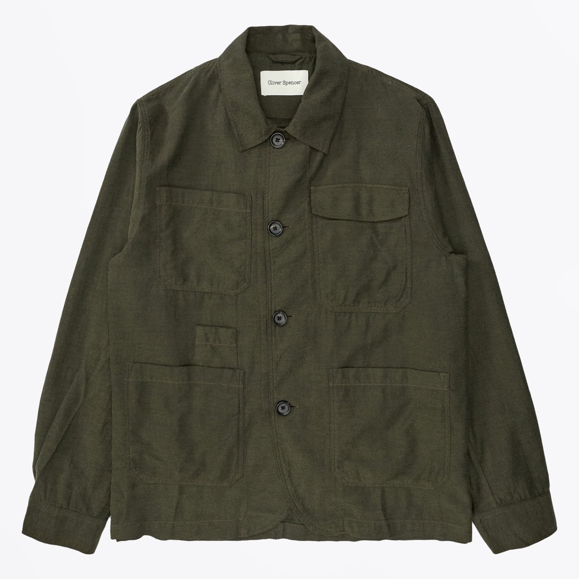 Oliver Spencer - Hythe Banfield Jacket - Green – MR & MRS STITCH.COM