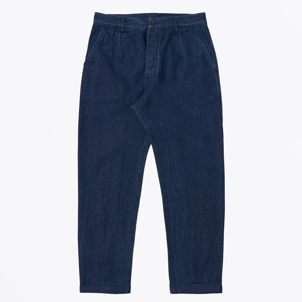 Universal Works - - Work Denim Super Chino - Indigo – MR & MRS STITCH.COM