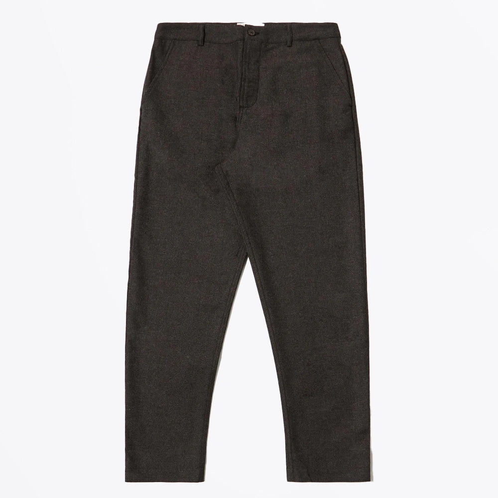 Universal Works - - Upcycled Italian Tweed Military Chino - Brown – MR ...