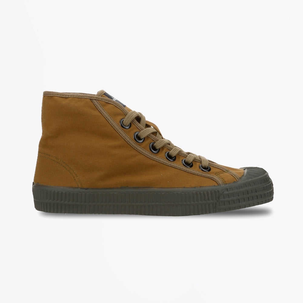 Novesta - - Star Dribble Wax Cotton Sneakers - Bark – MR & MRS STITCH.COM