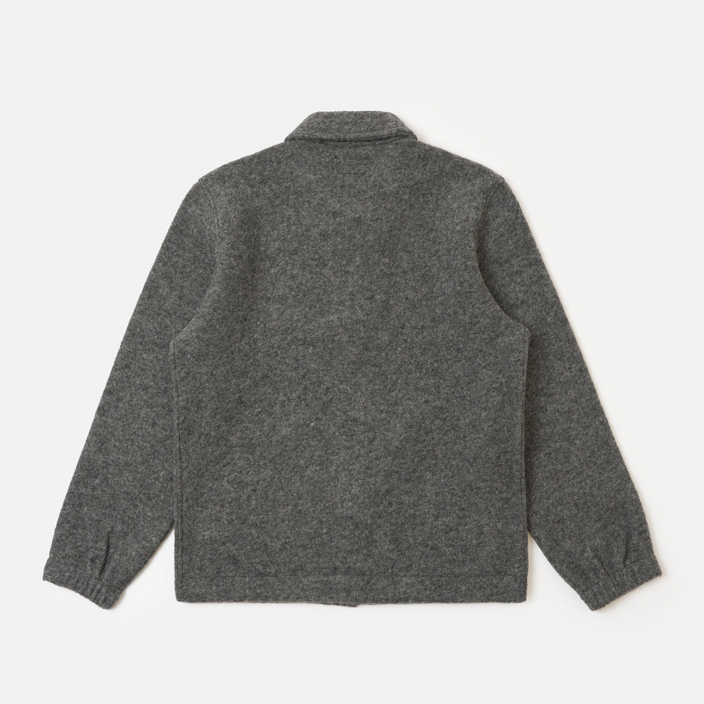 Universal Works - Rams Jacket Wool Fleece - Grey Marl – MR & MRS STITCH.COM